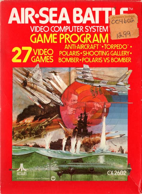 Atari 2600 Vcs Air Sea Battle Scans Dump Download Screenshots Ads Videos Catalog