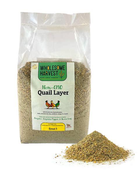 Wholesome Harvest Non Gmo Quail Layer Feed 26 Premium