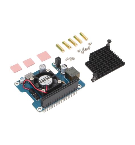 Power Over Ethernet HAT F For Pi Fan Heatsink DIYElectronics
