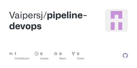 GitHub Vaipersj Pipeline Devops