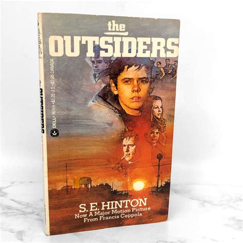 The Outsiders By S E Hinton [1983 Movie Tie In Paperback]