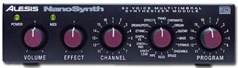 Alesis NanoSynth Vintage Synth Explorer