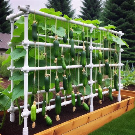 11 Easy Diy Cucumber Trellis Ideas Boost Your Harvest And Save Space My Besuited Home