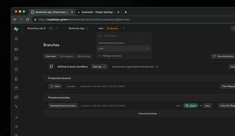Supabase Branching Dev Community