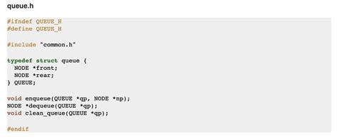 solved queue h ifndef queue h define queue h include
