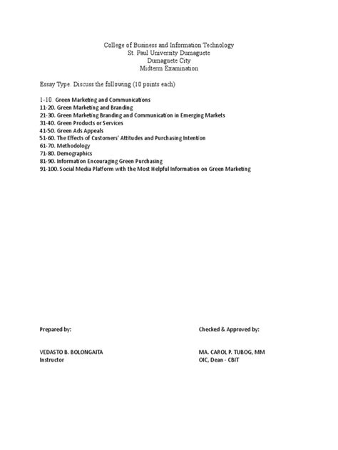 midterm examination pdf
