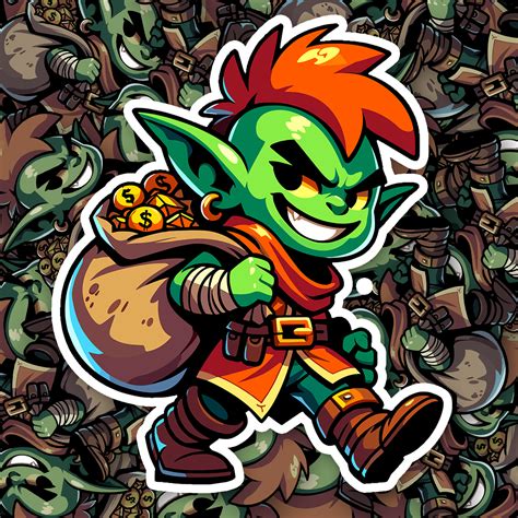 Chibi Goblin Sticker Fast And Free Shipping Turbo Vinyl