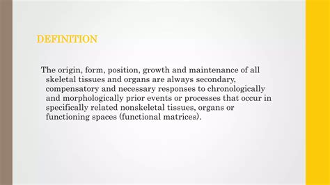 Functional Matrix Hypothesis Revisited Pptx Functional Matrix Hypothesis Revisited Pptx