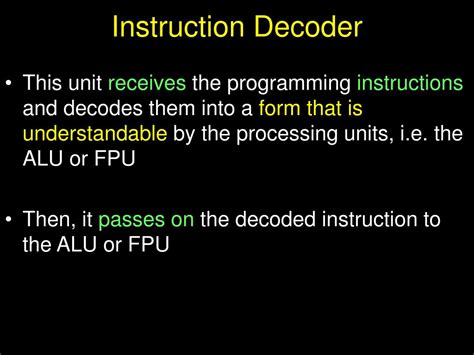 ppt cs101 introduction to computing lecture 7 microprocessors