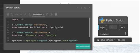 Get Spec Type Mit Codeblock Or Python Revit Dynamo