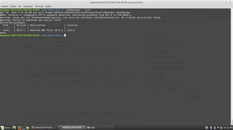 Android Sdk Tools Installation Error Stack Overflow