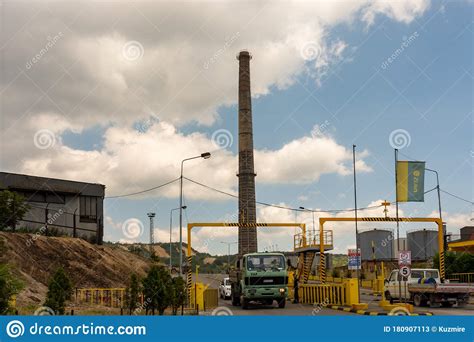 Copper Mine And Smelting Complex Of Zijin Bor Copper In Bor Eastern Serbia Editorial Stock