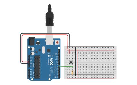 Circuit Design Resistor Pull Up Tinkercad