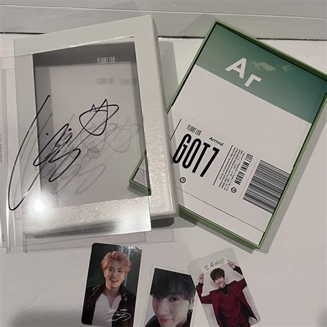 Got7 Flight Log Arrival Signed Album With Depop