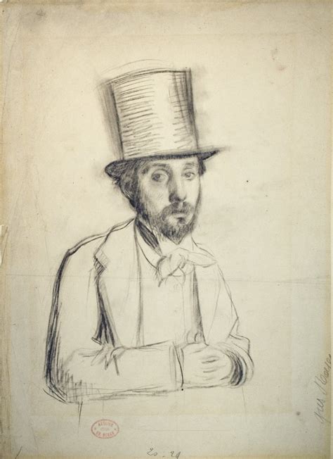 Edgar Degas Self Portrait