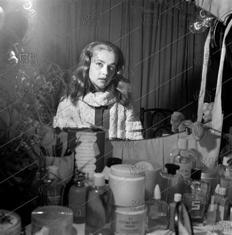 Jeanne Moreau French Actress Paris On November 19 1958