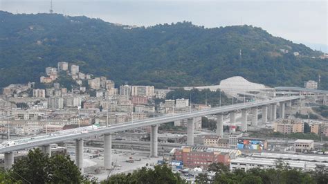 Renzo Pianos New Genoa Bridge Opens To Traffic In Italy