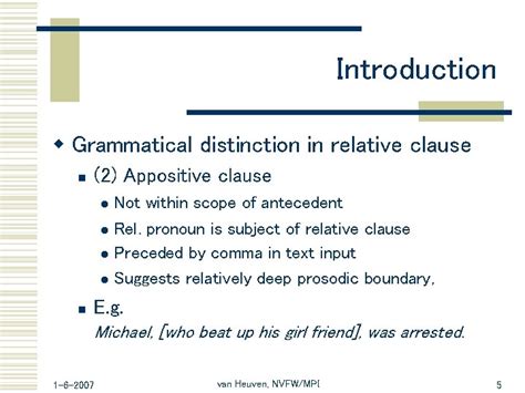 The Prosodic Marking Of The Contrast Between Restrictive