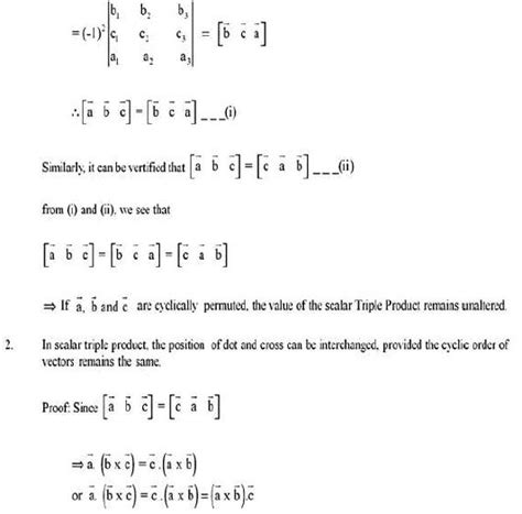 Cbse Class 12 Mathematics Vectors And 3d Notes
