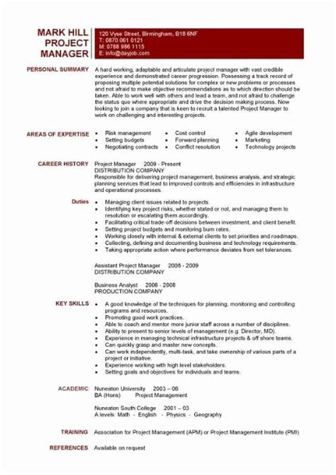 Agile Project Manager Resume Sample Fopttown