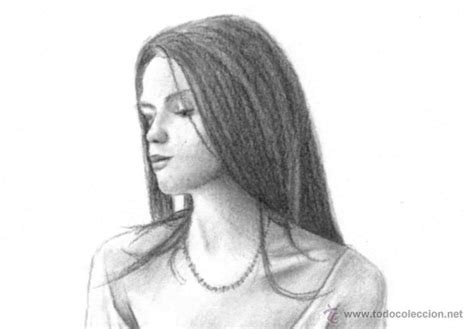 Dibujo Er Tico En L Piz Carb N Comprar Coleccionismo Para Adultos En Todocoleccion