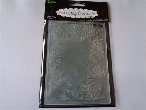 Jungle Border Embossing Folder Downland Crafts