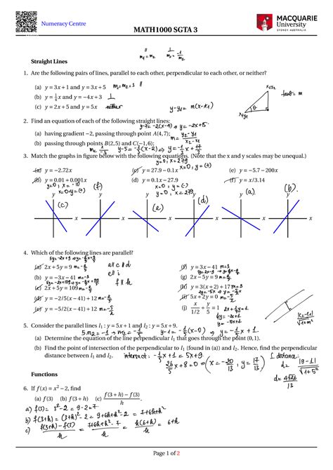 Sgta 3 Sgta Week 3 Numeracy Centre Math1000 Sgta 3 Hello Straight
