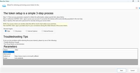Box Connection COZYROC