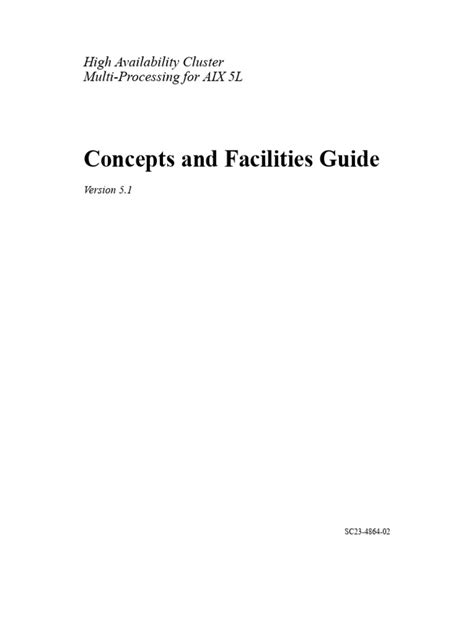 C2348642 Hacmp Concepte Pdf Computer Cluster File System
