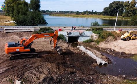 На Київщині відновлюють міст через річку Почепин Вечірній Київ