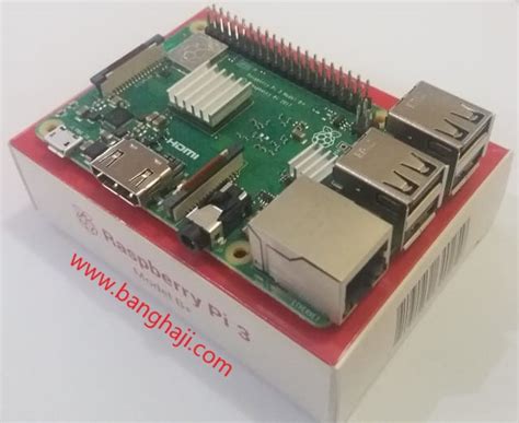 Mini Computer Raspberry Pi 3 B Banghaji Dotcom