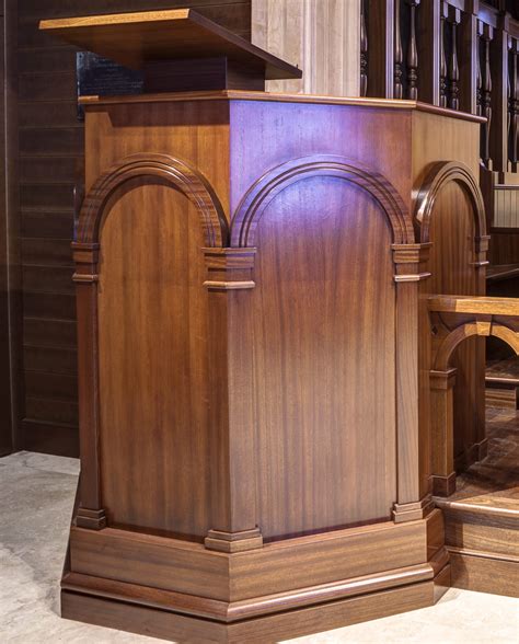 Wooden Pulpit Designs Design Talk