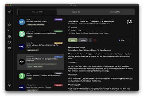 Job Scraping App Update Labels And Bulk Actions Rmacapps