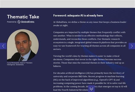 The Impact Of Artificial Intelligence On The Defence Sector Global