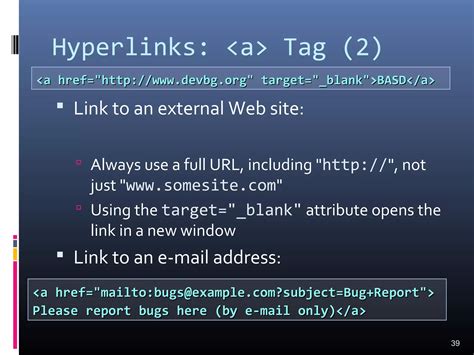 Eye Catching Html Basics Tips Learn Easily Ppt
