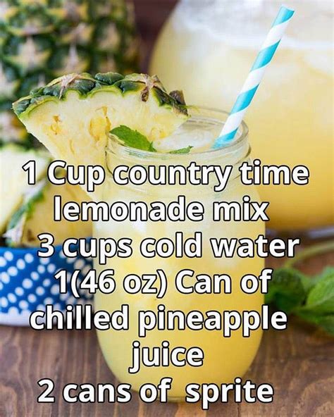 Yummy Stuff On Instagram Smoothie Drink Recipes Country Time