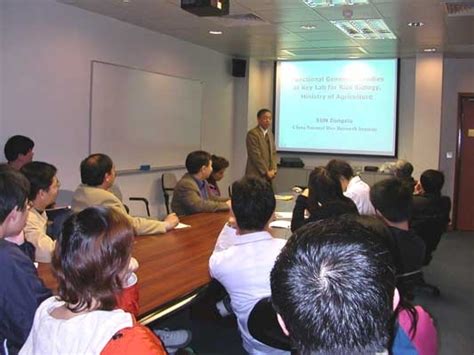 Rice Transformation Seminars And Workshop State Key Laboratory Of