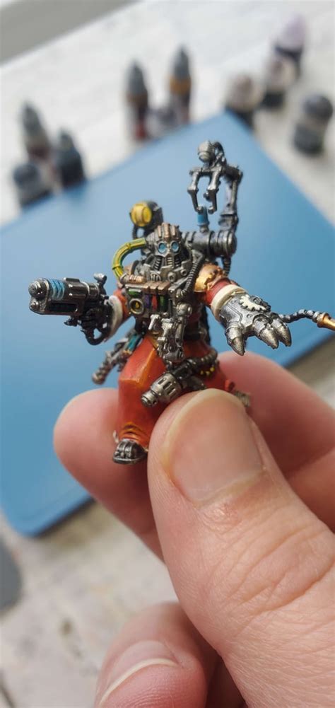 Datasmith Completed For My Admech Army Rwarhammer40k