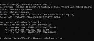 Automate The Activation Of Windows Server Virtual Machines With PowerShell CHARBEL NEMNOM