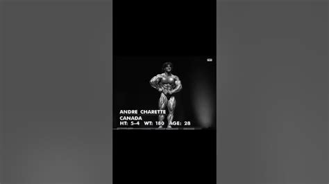 Andre Charette Bodybuilding Gymedit Fitnessmotivation Edit Youtube