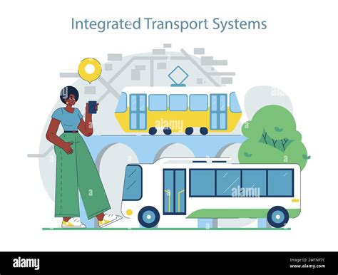Integrated Transport Systems Concept Commuter Using Mobile App For Seamless Travel With Bus And