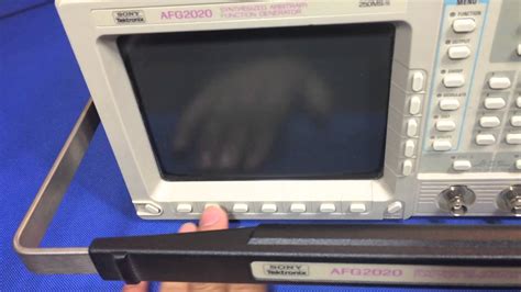 Sony Tektronix Afg2020 No Display Youtube
