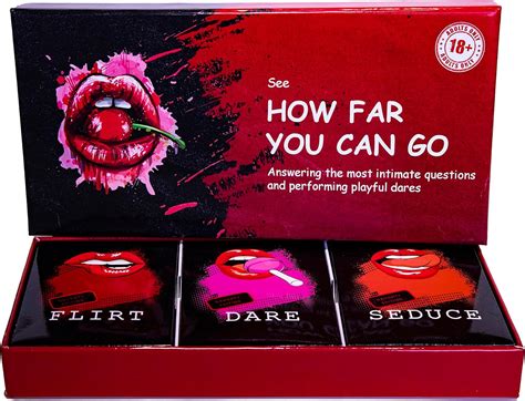 Amazon Com Adult Sex Game How Far You Can Go A Perfect Game For Couples To Get Closer