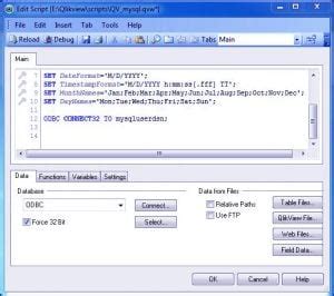 QlikView Database Connection QlikView Inline Data DataFlair