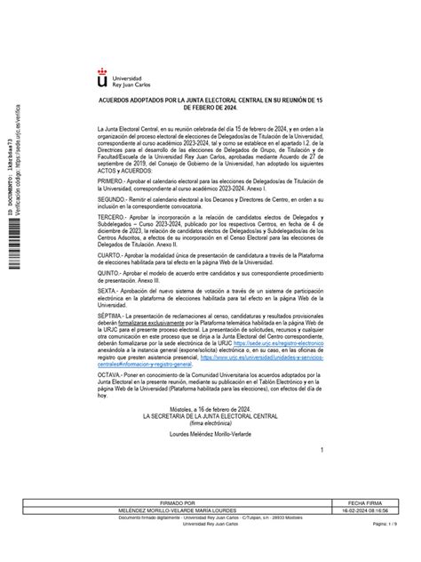 Directrices F 16 02 2024 Pdf Elecciones Corrupción Política