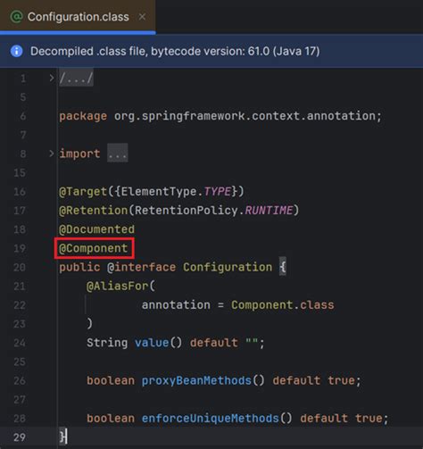 Spring Boot Configuration Annotation