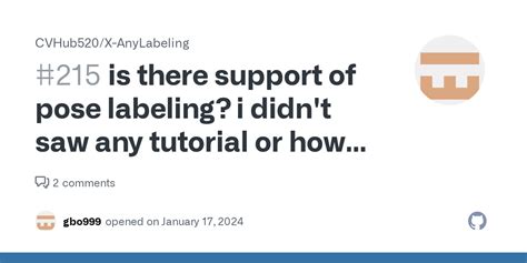 Is There Support Of Pose Labeling I Didn T Saw Any Tutorial Or How To Do It Issue