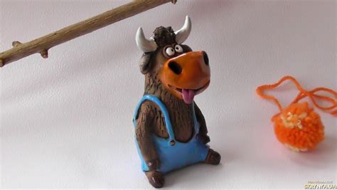 Купити Статуэтка быка смешного Skrynya Ua