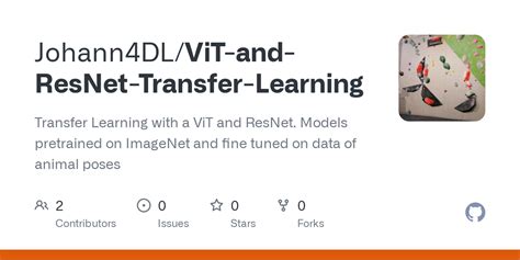 Github Johann4dlvit And Resnet Transfer Learning Transfer Learning With A Vit And Resnet
