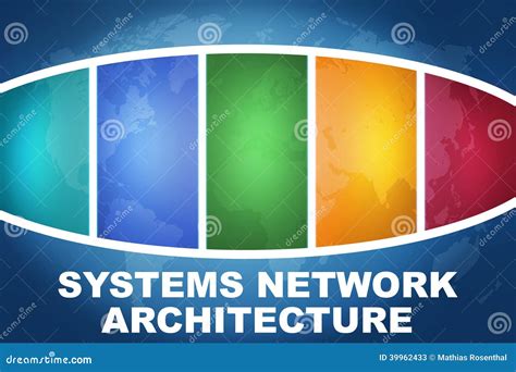 Systems Network Architecture Stock Illustration 50147056